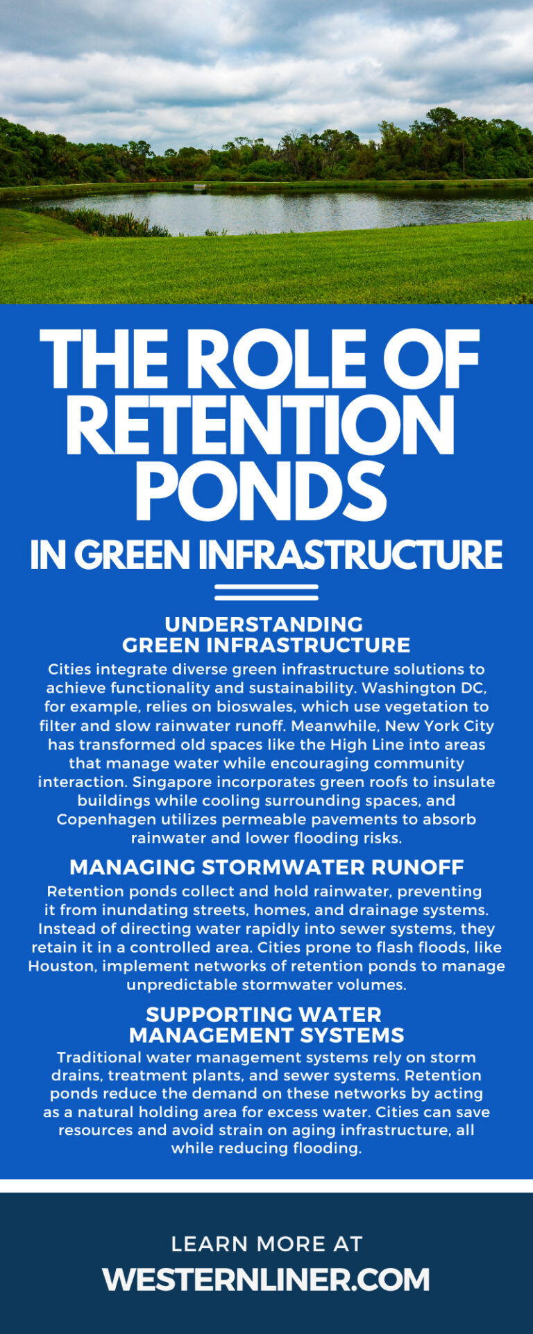 The Role of Retention Ponds in Green Infrastructure - Western ...
